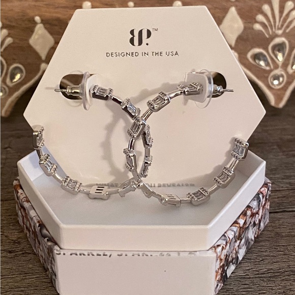 Bomb Party | Jewelry | Bomb Party April 225 Earrings The Nova Hoops ...